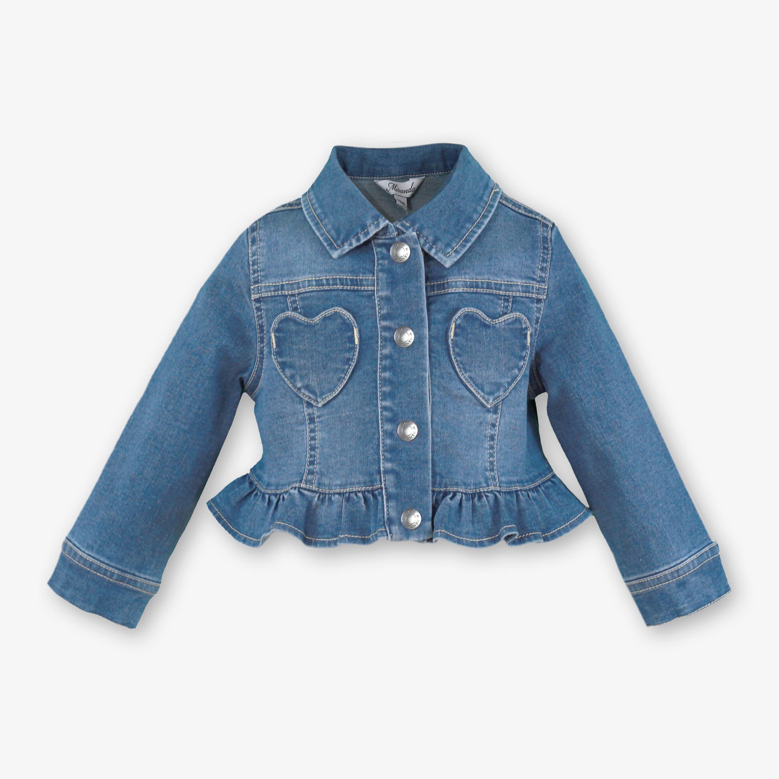 MIRANDA Corazon Girls Denim Jacket - 525/1 – Niños Y Niñas